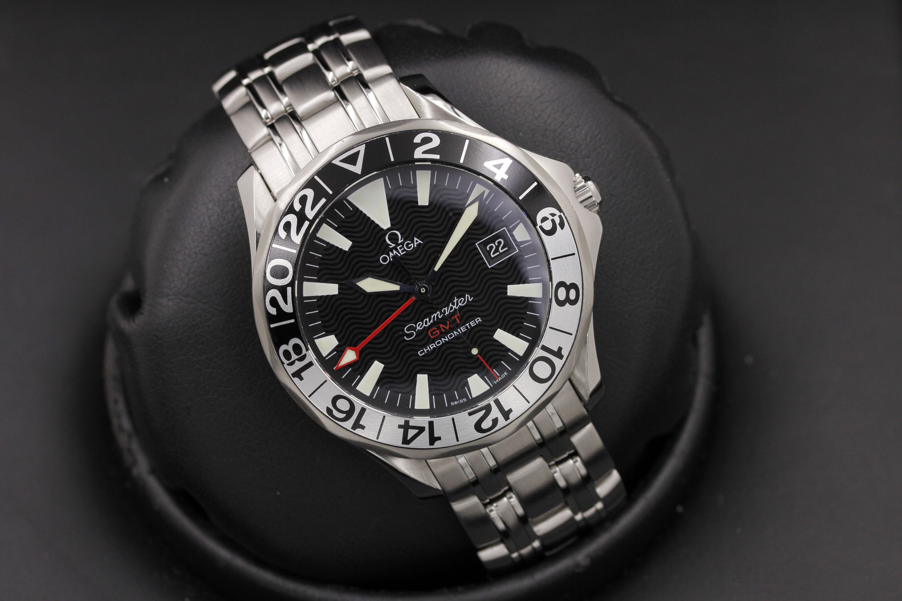 FSOT: Omega Seamaster - GMT - 50th Anniversary - 2834.50 - EXC ...